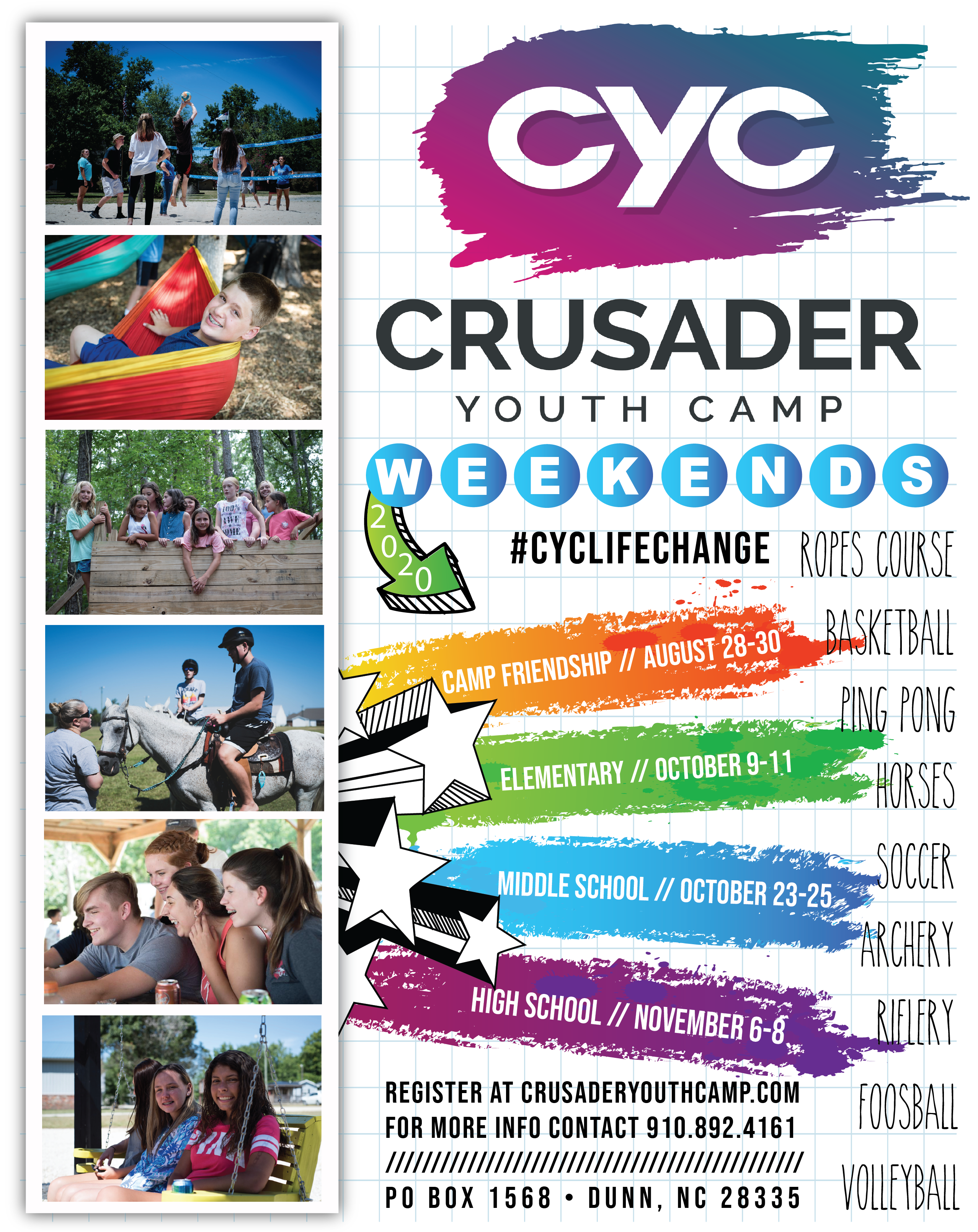 CYC Weekend Flyer2020 - PFWB